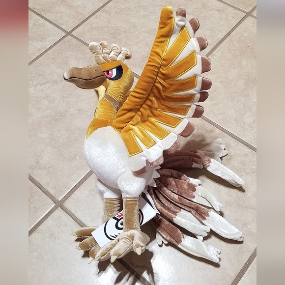 Pokemon | Toys | Pokemon Center Gold Silver Legends Hooh 575 Inch Plush | Poshmark